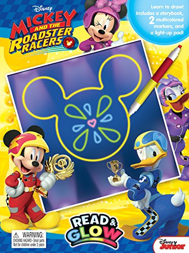 Disney Mickey and the Roadster Racers Read & Glow: Phidal Publishing ...