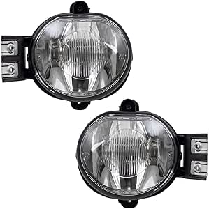 Amazon.com: Fog Lights Lamps Driver and Passenger Replacement for Dodge ...