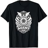 Amazon.com: Fugitive Recovery Agent T-Shirt for Bounty Hunters Bail ...