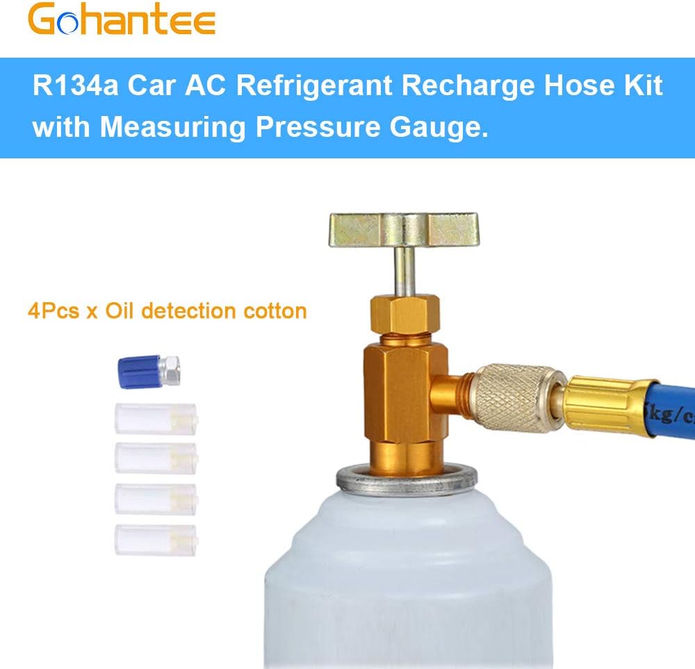for Car AC Air Conditioning Refrigerant R134a Can Tap gohantee R134A ...