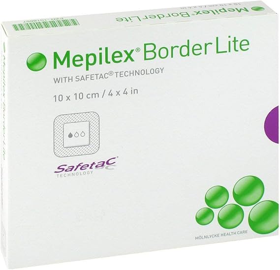 Mepilex Border Lite dressing 10x10 cm steril 5 St: Amazon.co.uk ...