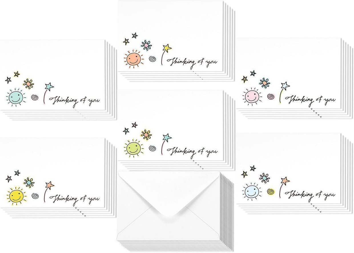 4 x 6 Inches Includes 36 Greeting Cards and Envelopes 36 Assorted Pack ...