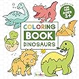 Coloring Book Dinosaurs For Kids: For Preschool Children Ages 3-5 - T ...