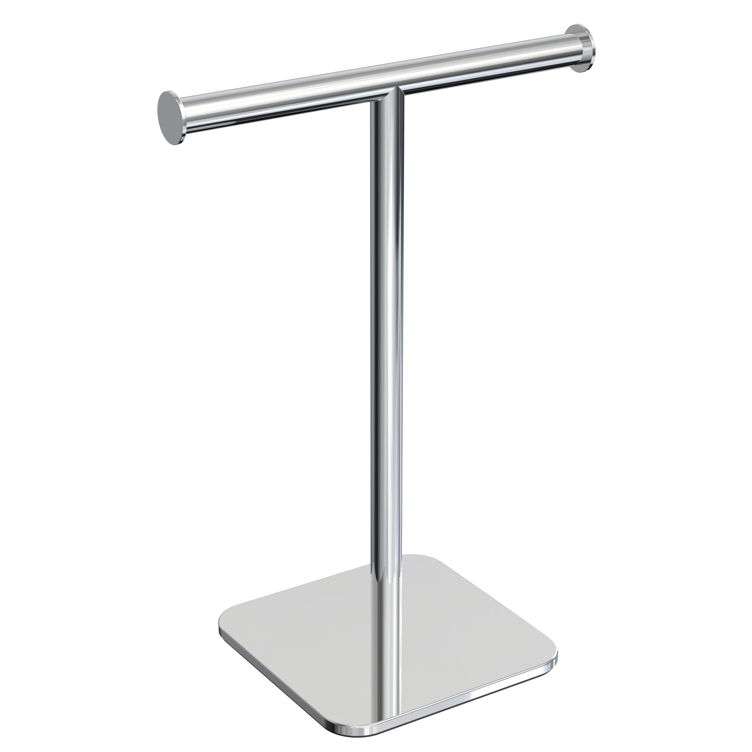 RUACQ T-Shape Hand Towel Holder Stand, Weighted Base Towel Rack ...