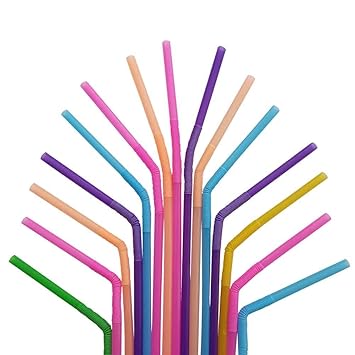 NRS HealthcareOne Way Flextendable Straws, 15 Pieces (Eligible for VAT ...
