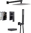 KES Shower System with Waterfall Tub Spout Pressure Balance 3-Function ...