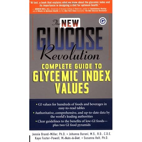 Mua The New Glucose Revolution Complete Guide to Glycemic Index Values ...