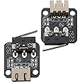 WELWIK 2PCS X/Y/Z Axis End Stop Limit Switch, 3D Printer End Stop Switch 3Pin N/O N/C Control ...