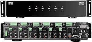 Amazon.com: OSD 70V Commercial Multi Channel Amplifier 6 Zones, 60W per ...