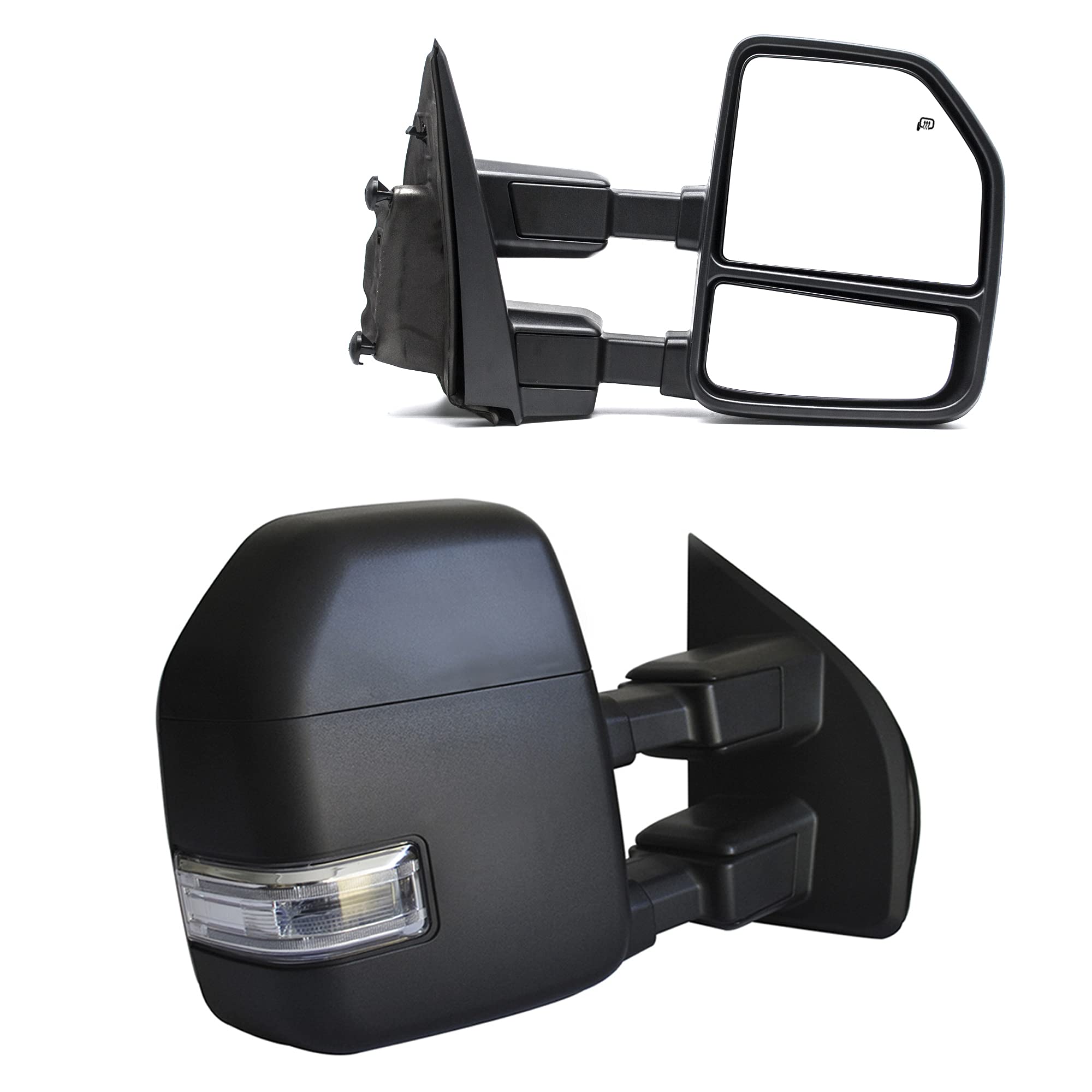 BOOLEE Towing Mirrors fit for 2017 2018 2019 2020 Ford F250 F350 F450 ...