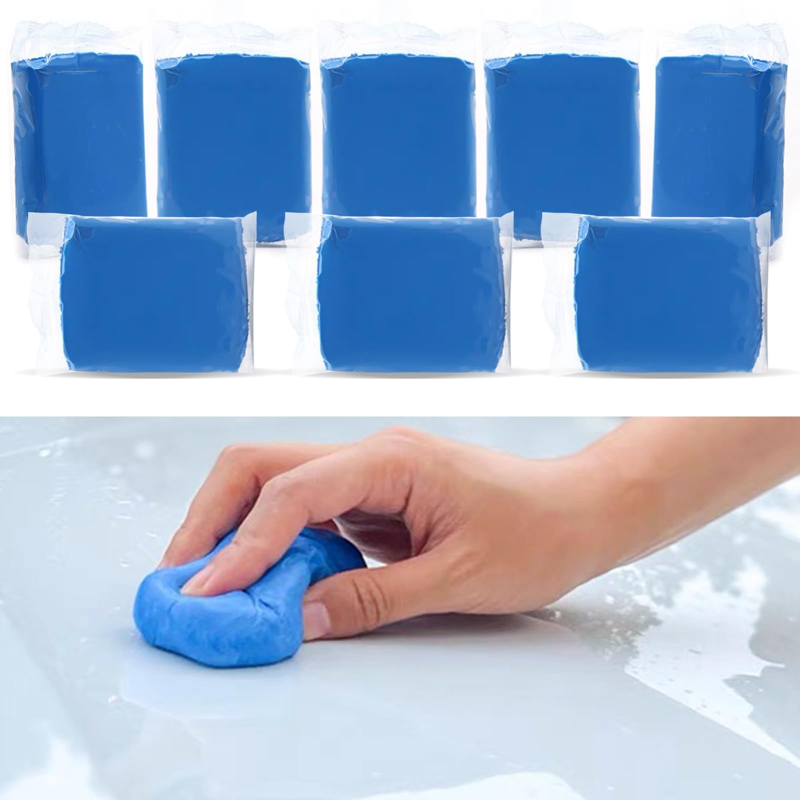 Kliveco 8 Pack Clay Bars Kit for Auto Detailing, 400g Premium Magic ...