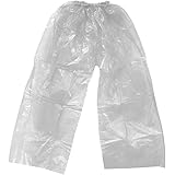 Disposable PVC Trousers Clear Plastic Pants Waterproof Festivals ...