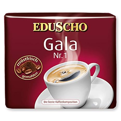 Eduscho - Gala Nr 1 - gemahlen - 500 g: Amazon.de: Lebensmittel & Getränke