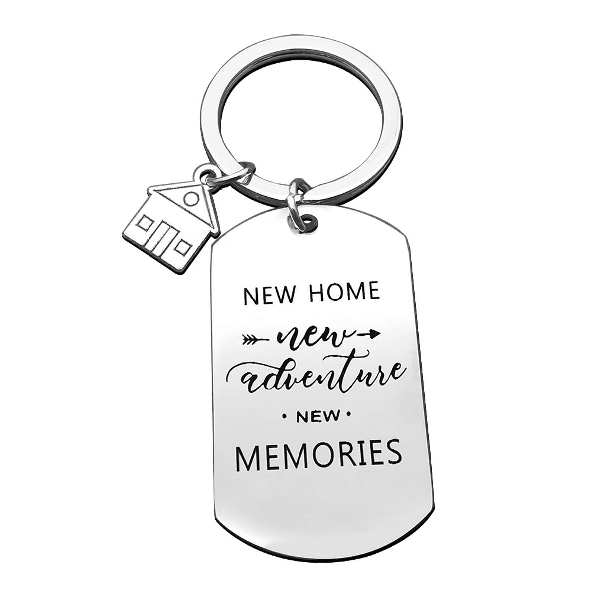 New Home Keychain New Home New memories Keyring First Home Gift ...
