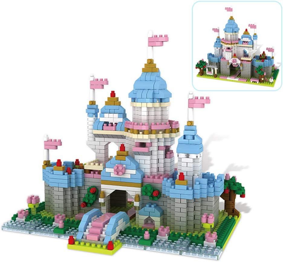 1048PCS Castle Building Blocks, Fantasy DIY Mini Bricks Architecture ...