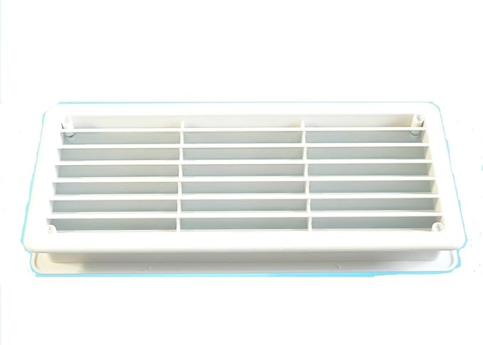 Vecamco TELESCOPIC DOUBLE SIDED RECTANGULAR PLASTIC AIR VENT 270mm x ...