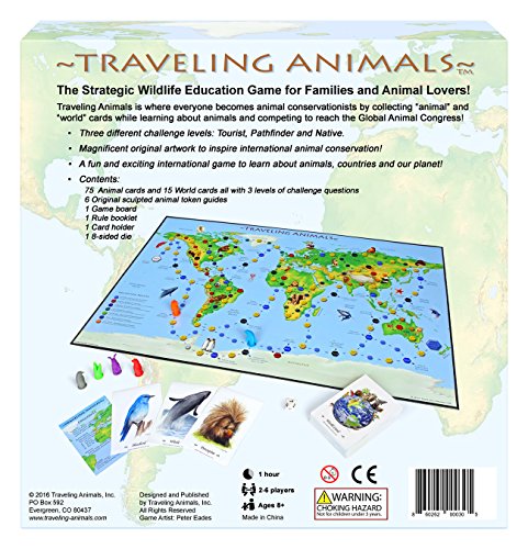 Traveling Animals Board Game | Pricepulse