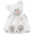 Amazon.com: DEMDACO Pink Guardian Angel Bear 9.5 inch Plush Children's ...