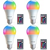 Color Changing Light Bulb With Remote / 15 Colors - Amazon.com