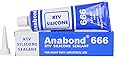 Anabond 666 Rtv Silicone Sealent (Clear) 100 Gms Pack Of 2: Amazon.in ...
