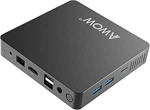 Amazon.com: Mini PC Mini Desktop Computer Windows 10 AWOW Intel Celeron ...