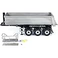 Amazon.com: wheelfun 1/14 RC Hydraulic Dump Semi Trailer for Remote ...