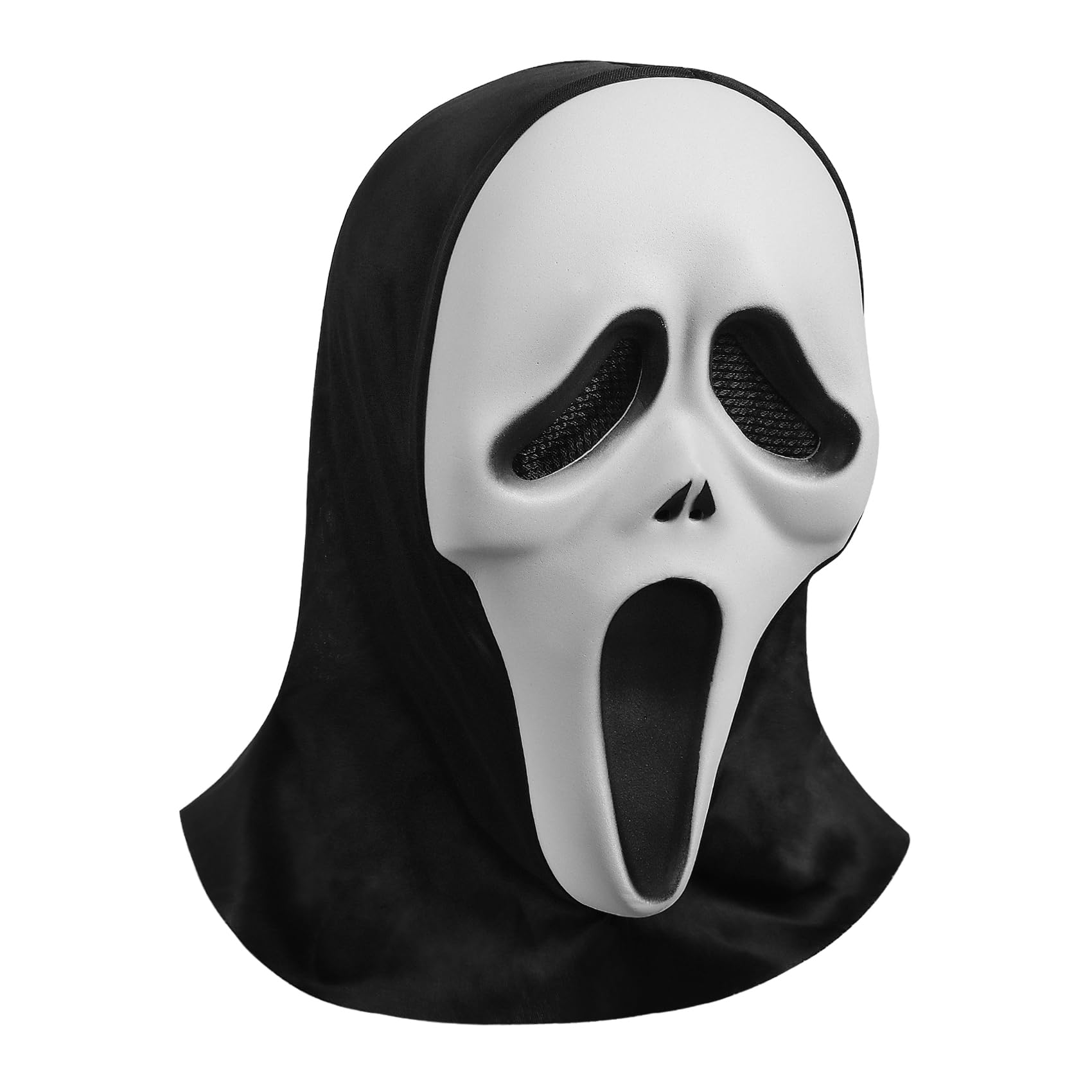 PLUSHSPACE Halloween Scary Mask Ghost Horror Skull Full Head Mask for ...