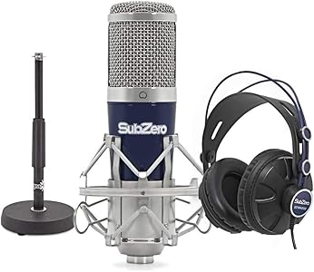 SubZero SZC-500-USB Podcasting Pack: Amazon.co.uk: Musical Instruments