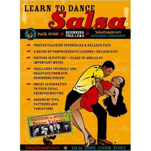 Amazon.com: Salsa Dancing Lessons, Beginners Salsa 3 Pack DVD SET ...