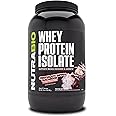 Amazon.com: NutraBio Whey Protein Isolate Supplement – 25g of Protein ...