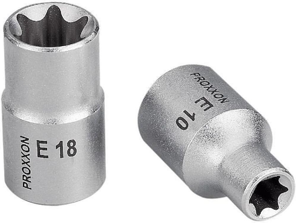 PROXXON 23390 External Torx Insert Nut E20 Drive 12.5 mm (1/2 Inch ...