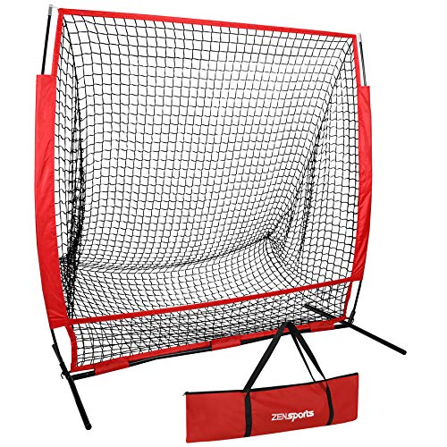 ZENY 5x5ft Portable Baseball & Softball Net, Practice Hitting and ...