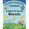 Phonemic Awareness Workbook - Learn to Read Blends: Phonics Book for ...