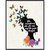 Amazon.com: The Game Changed Quotes Wall Art 11x14 - Motivational ...
