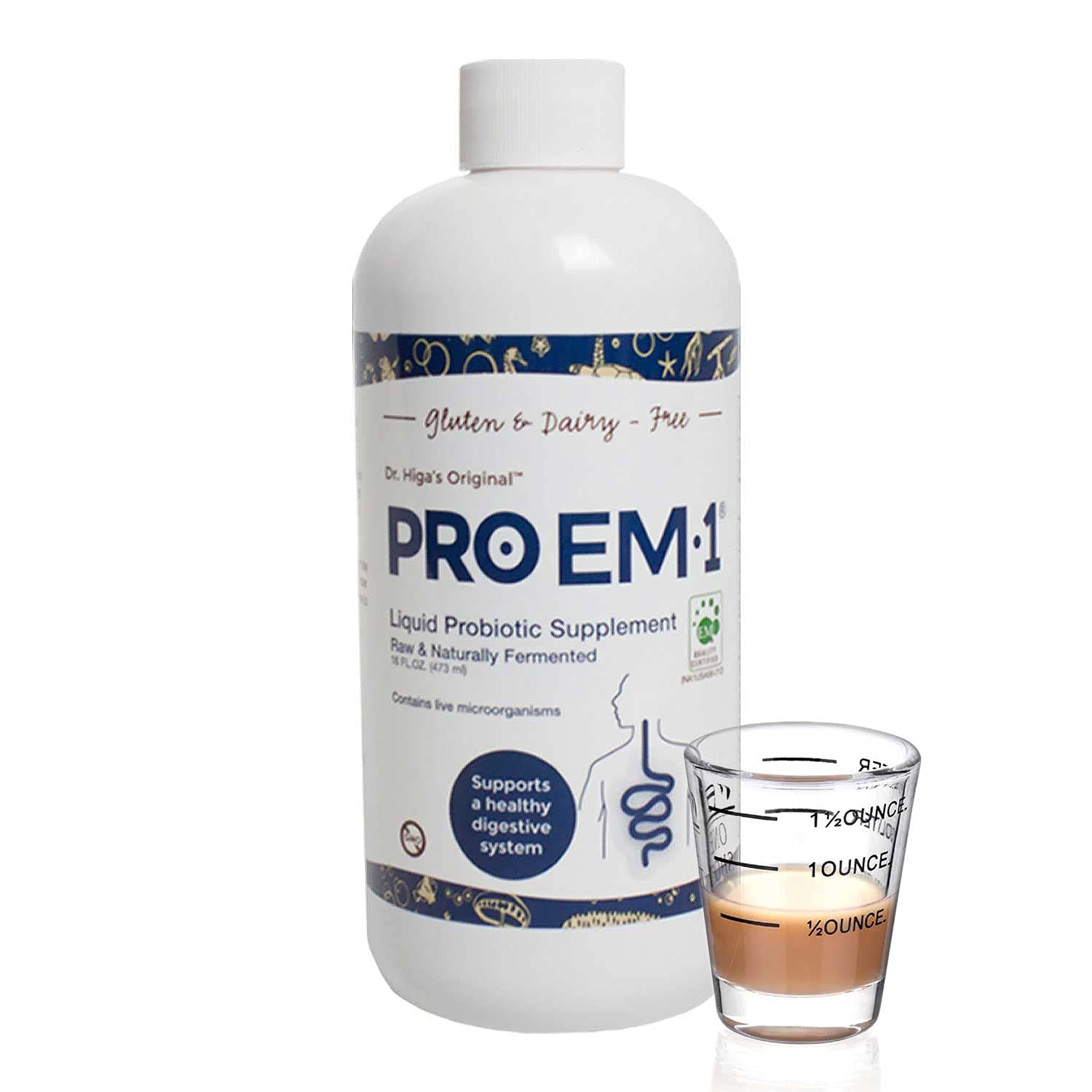 Mua Organic Liquid Probiotic (30 Day Supply), Gut Health Supplement, Dr ...