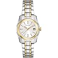 Amazon.com: Bulova Classic Quartz Calendar Mens Watch, Stainless Steel ...