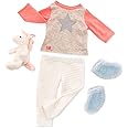 Amazon.com: Our Generation-Unicorn Wishes- PJ Outfit & Stuffie- Outfit ...