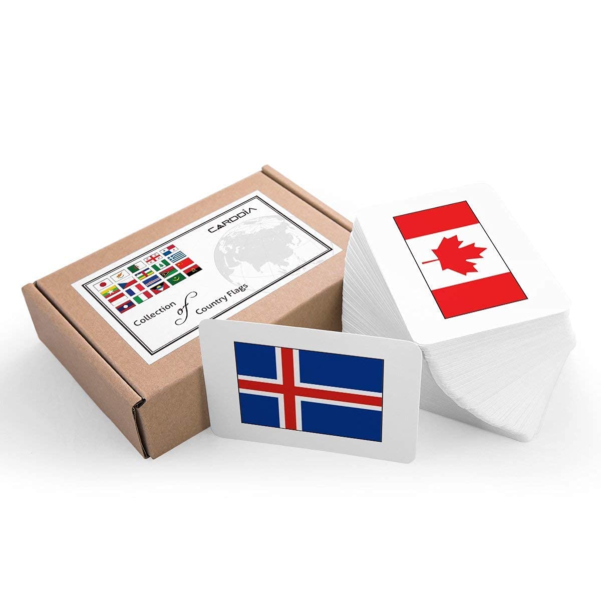 Mua Collection of Country Flags Flash Cards + Flags of U.S. States ...