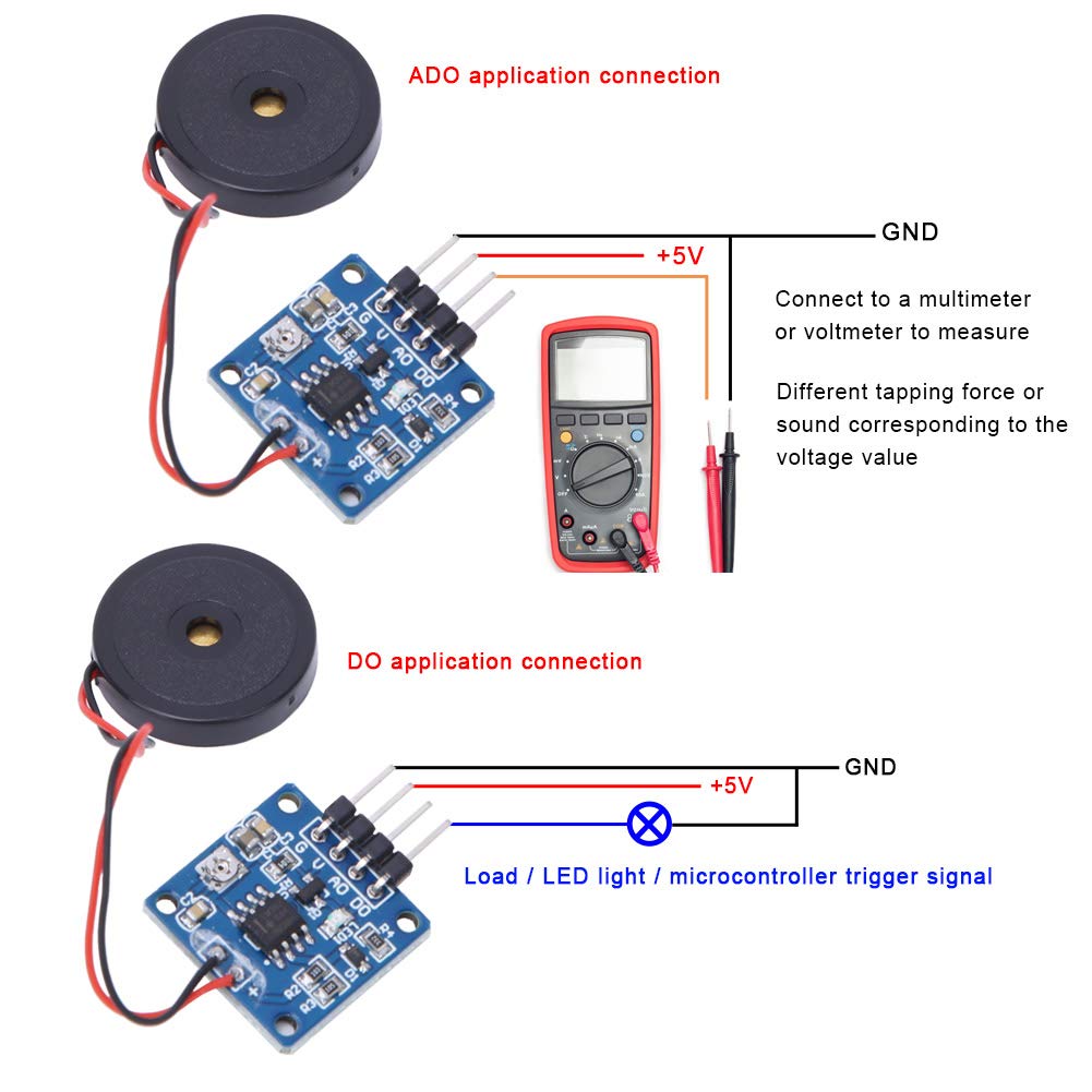 Mua Vibration Switch Sensor Module, Piezoelectric Vibration Tapping ...