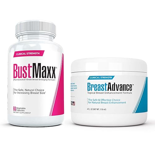 BustMaxx (60 Caps Bundled with Breast Advance (4 oz.) - Most Effective ...