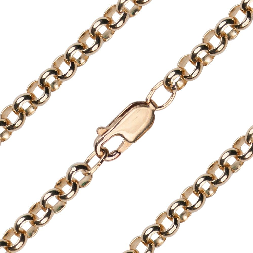 Amazon.com: 30 inch 14kt Gold Filled Heavy Rolo Chain: Clothing