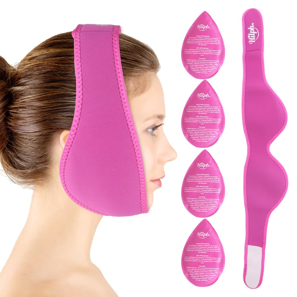 Mua Hilph Face Ice Pack Wisdom Teeth Ice Pack Head Wrap for Jaw & Chin ...