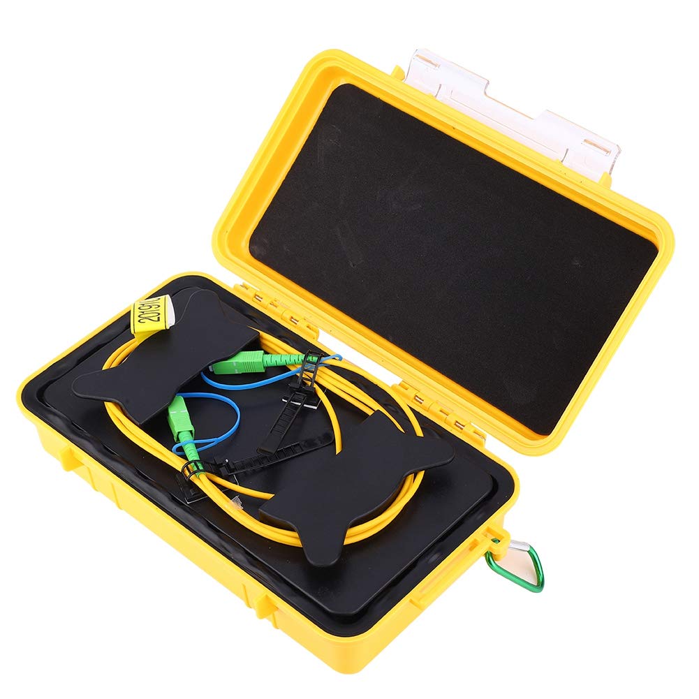 OTDR Launch Cable Box,2km OTDR Dead Zone Eliminator,SM SC/APC-SC/APC ...