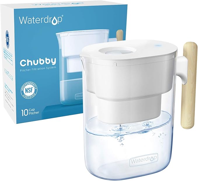 Amazon.de: Waterdrop Chubby NSF Zertifizierte Wasserfilterkrug 3.5 ...