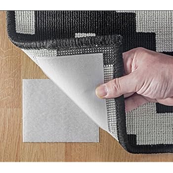 Amazon.com: A2S-Grip Anti-Curling Rug 8X Rug Anchors - Rug Gripper ...