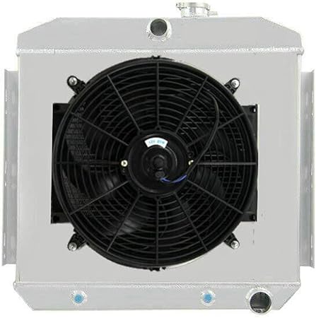 Amazon.com: OzCoolingParts 55-57 Chevy Radiator Fan Shroud Kit, 55mm 3 ...