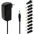 Amazon.com: DC 12V 1.5A 1500mA Switching Power Supply AC DC Adapter 100-240V 50-60Hz AC to DC 12 ...