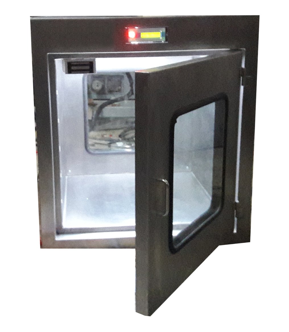 Kaizen Airtech Mild Steel SS 304 Static Pass Box (Metallic): Amazon.in ...