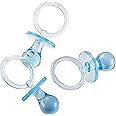 Amazon.com : XINHUIDALSQ 36 Acrylic Pacifiers for Baby Shower Game, 2. ...