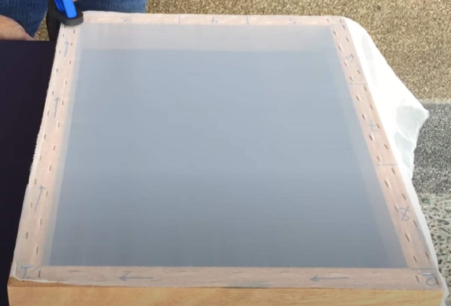 110 Mesh 43t Silk Screen Printing Mesh Fabric, White (3yds Length X 50 ...